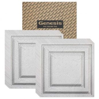 Genesis Icon Relief Ceiling Tiles - DIY Decor Store