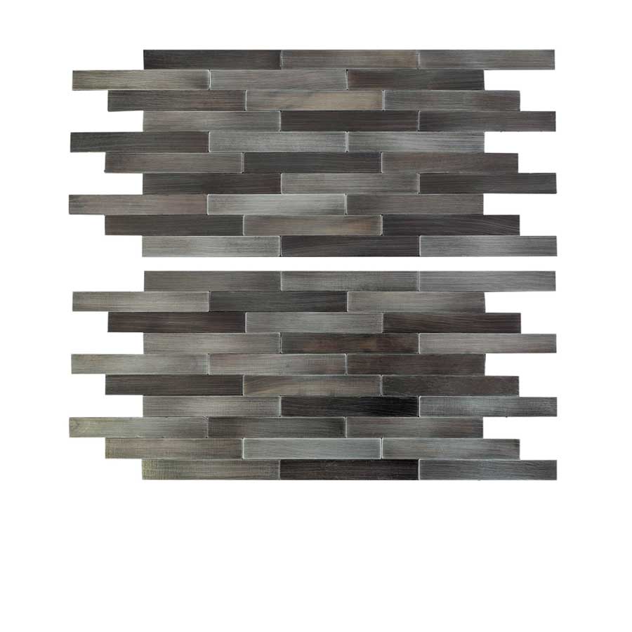 Aspect Peel and Stick Distressed Mini Metal Tiles - DIY Decor Store