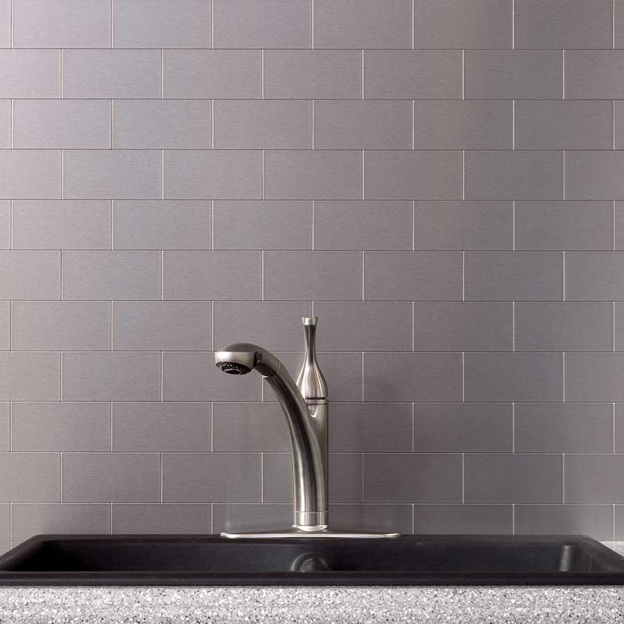 Aspect Peel and Stick 3x6 Metal Tiles - DIY Decor Store