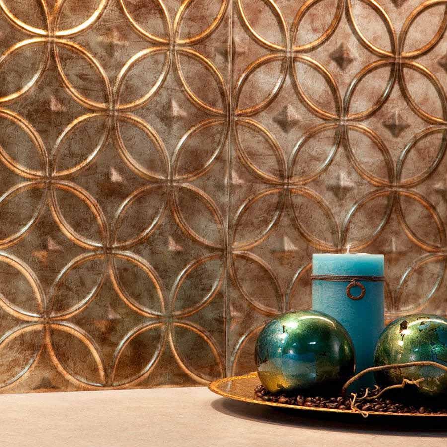 Fasade Backsplash in Rings - DIY Decor Store