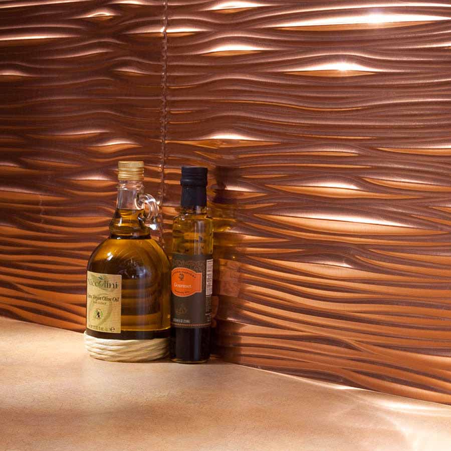 Fasade Backsplash in Waves - DIY Decor Store