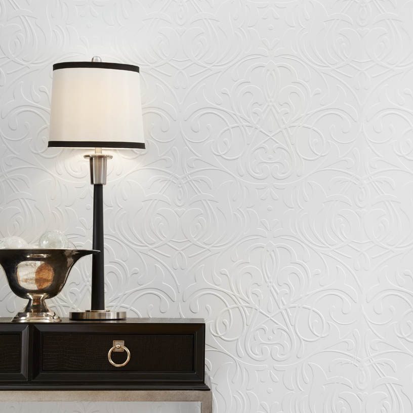 Fasade Wall Panel in Damask - DIY Decor Store