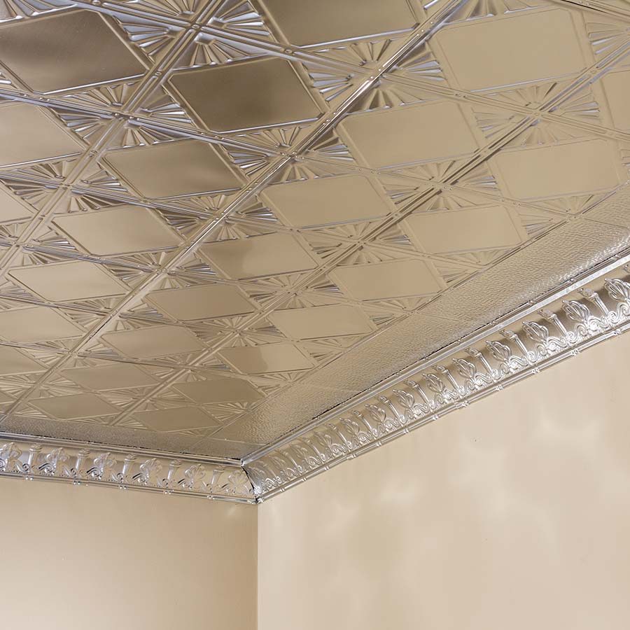 Great Lakes Tin 2x2 Ceiling Tile in Erie - DIY Decor Store