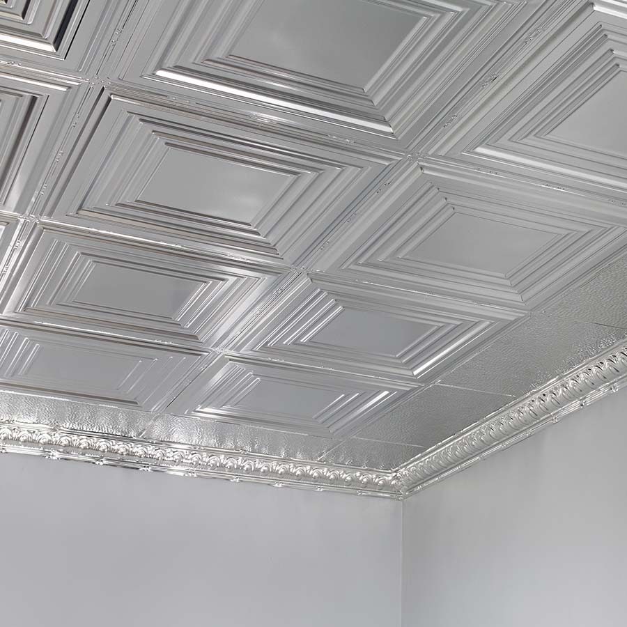 Great Lakes 2x2 Tin Ceiling Tile in Detroit - DIY Decor Store